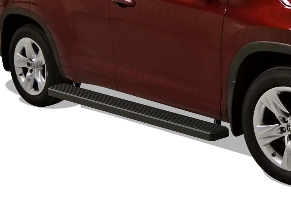 APS Running Boards 6 inches Matte Black Compatible with Toyota ...