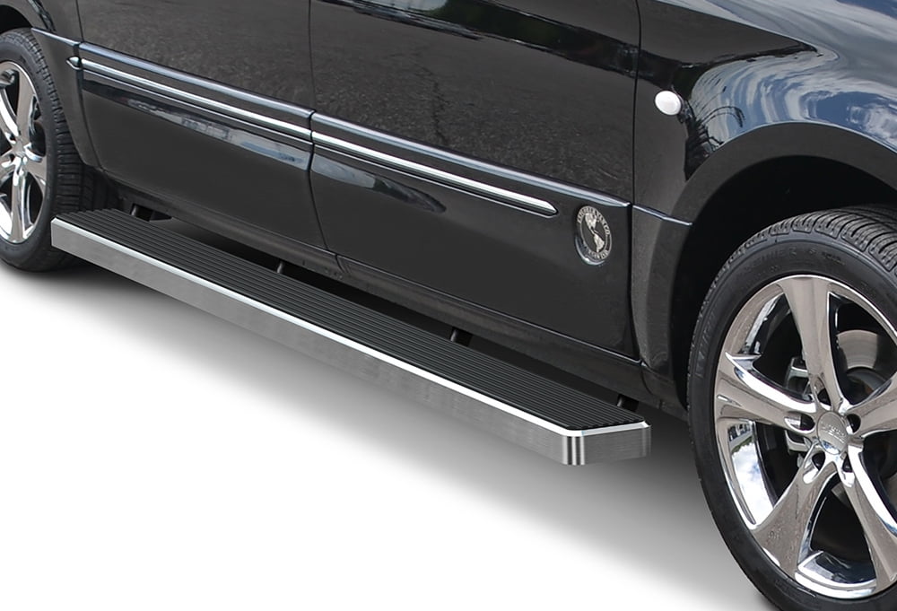 APS Running Boards 6 inches Silver Compatible with Mercedes-Benz Metris ...