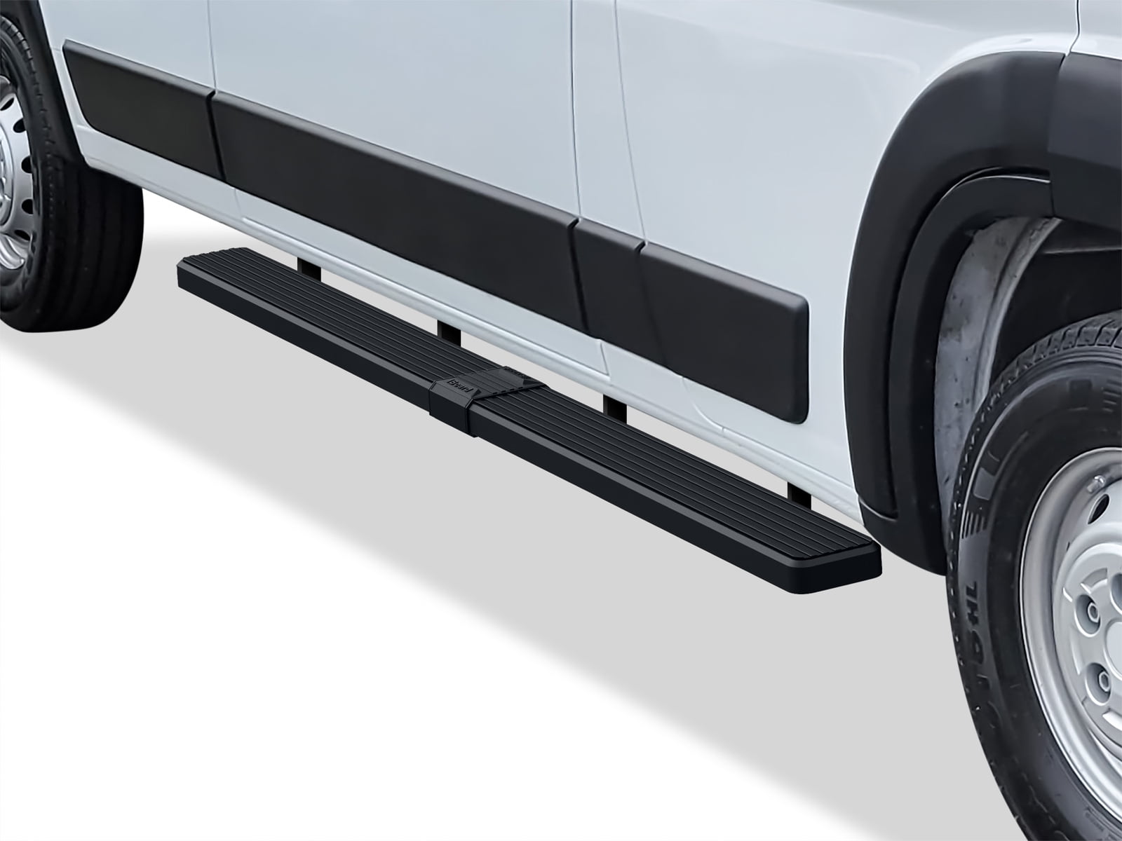 APS Running Boards 6in Black Compatible with Ram ProMaster 2014-2025 ...