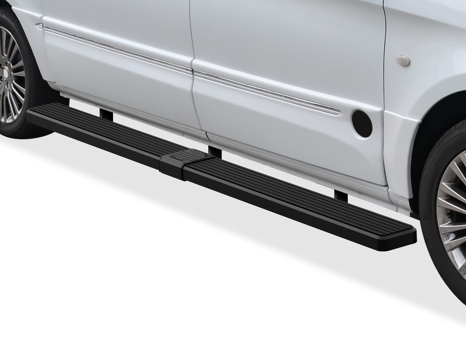 APS Running Boards 6in Matte Black Compatible with Mercedes-Benz Metris ...