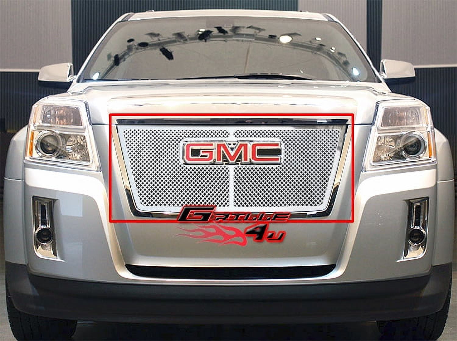 APS Stainless Steel 1.8mm Mesh Grille Insert for GMC Terrain 2010-2015 ...