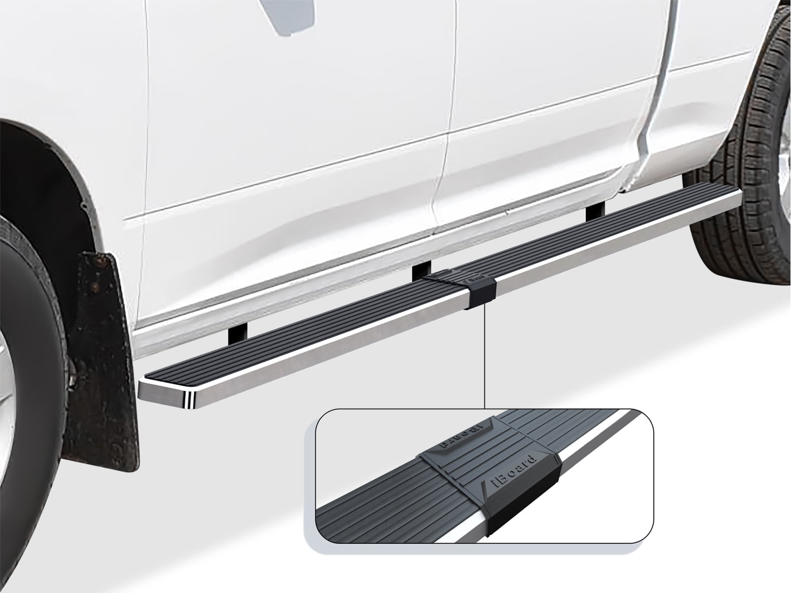 APS Wheel to Wheel Running Boards 5 inches Compatible with Ram 1500 ...