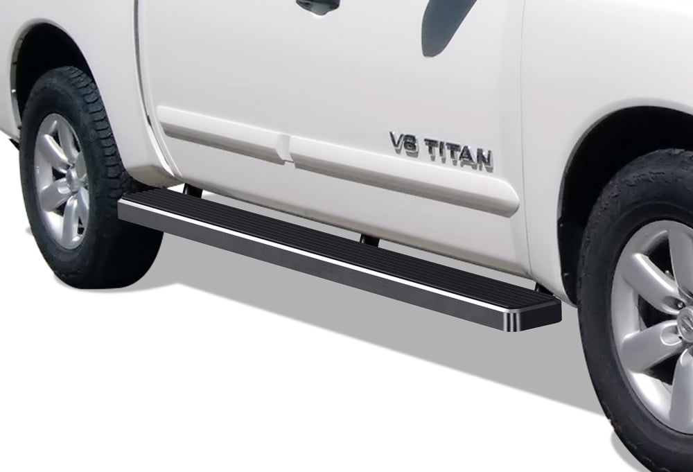 APS Wheel to Wheel Running Boards 6 inches Compatible with Nissan Titan ...
