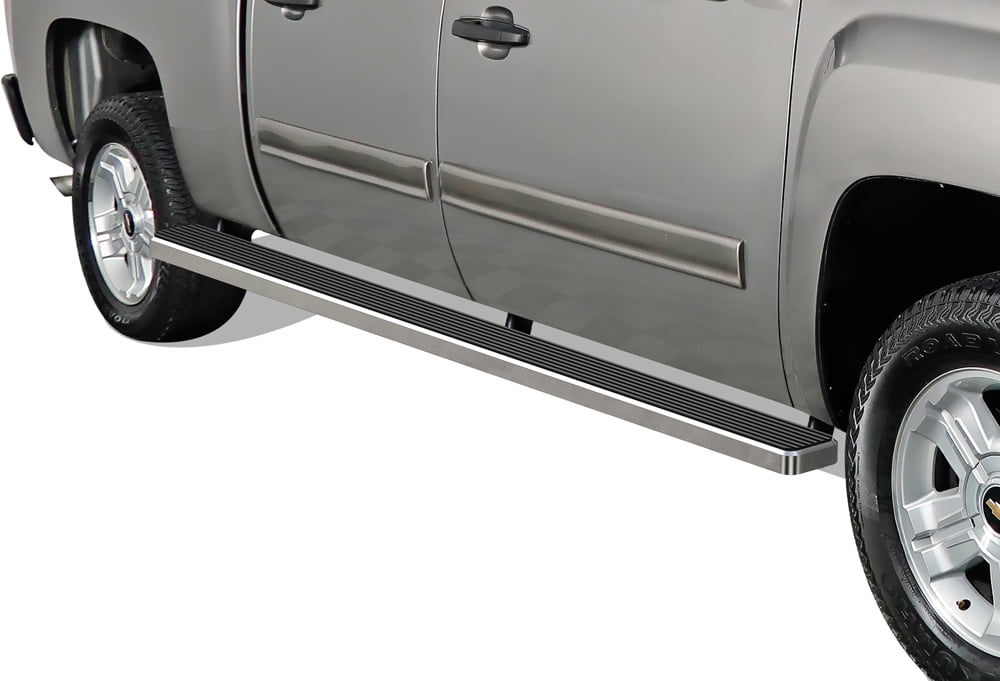 APS Wheel to Wheel Running Boards 6in Compatible with Chevy Silverado ...