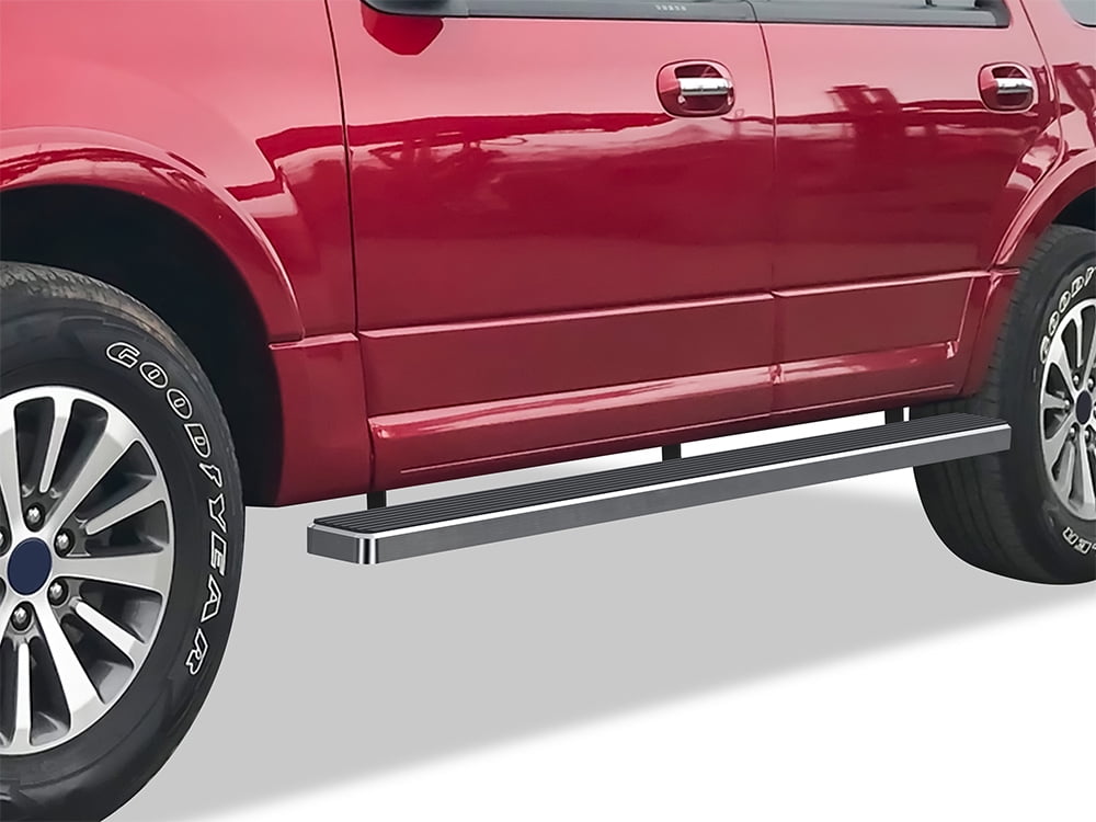 APS Running Boards 4 inches Compatible with Ford Expedition 2003-2017 ...