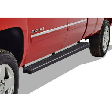 APS Running Boards 6-inch Black Compatible with Chevy Trailblazer GMC ...