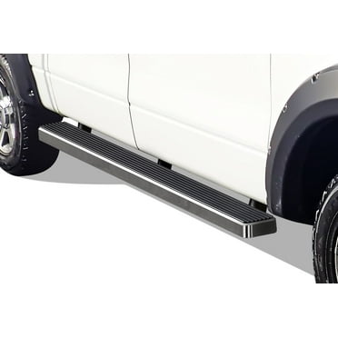 Bully 5002 Series Aluminium Truck Side Steps Set of 2 - Black - Walmart.com