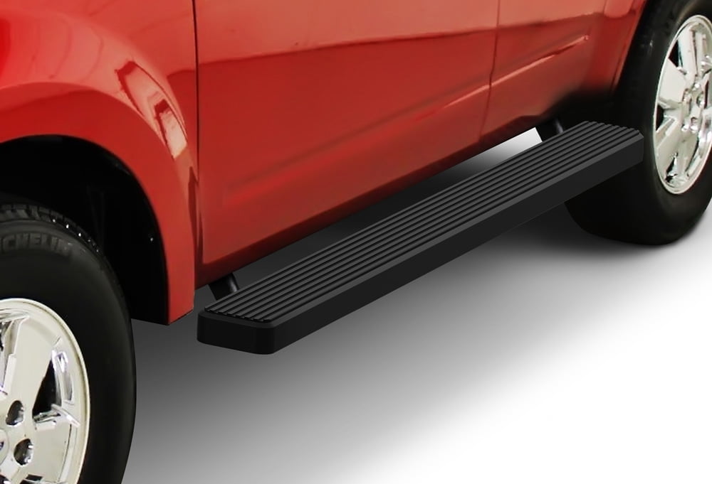 APS iBoard Running Boards 5 inches Matte Black Compatible with Ford ...