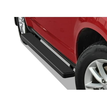 APS Running Boards 4 inches Matte Black Compatible with Dodge Durango ...