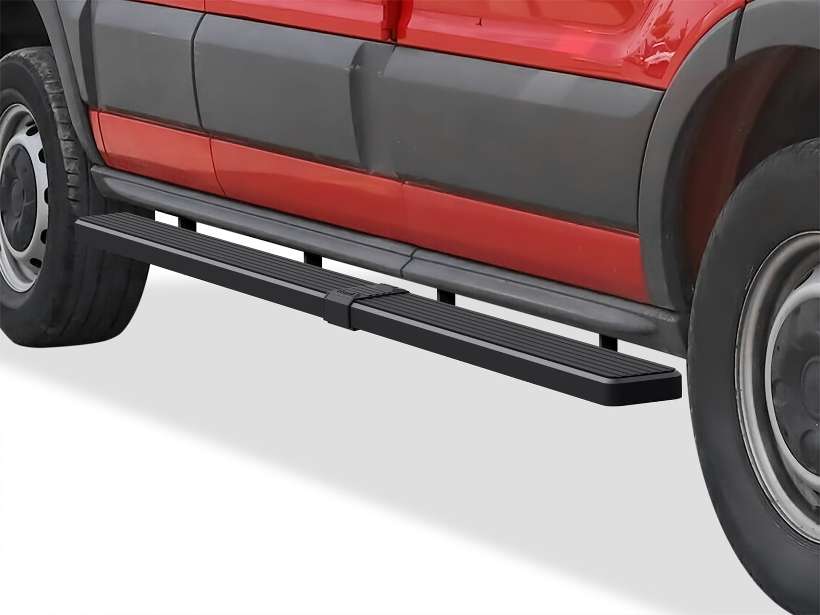 APS iBoard 5 inches Matte Black Running Boards, Frame Mounted, for Ford ...