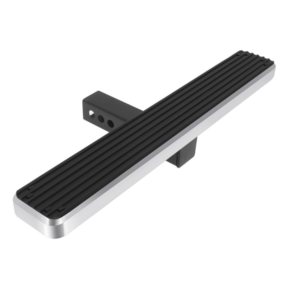 APS iStep Silver 26in Rear Hitch Step Class 3 & 4 & 5 Receiver Tube ...