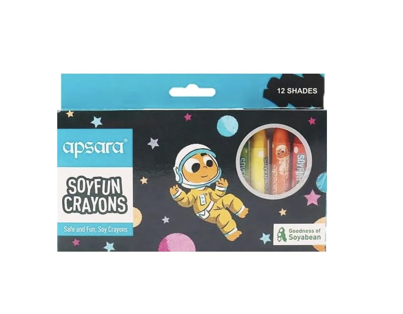 APSARA Soyfun Crayons 12 Shades - Walmart.com