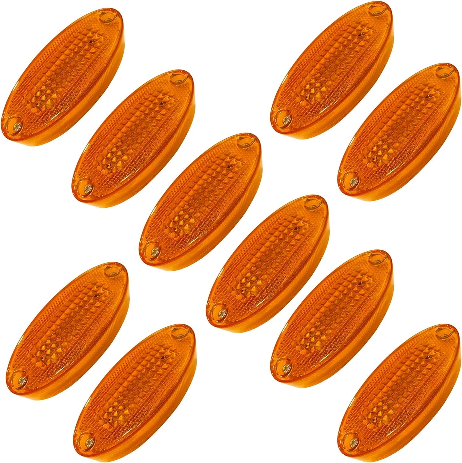 APSMOTIV 10PCS led marker lights trailer, 24V Waterproof Trailer Marker ...