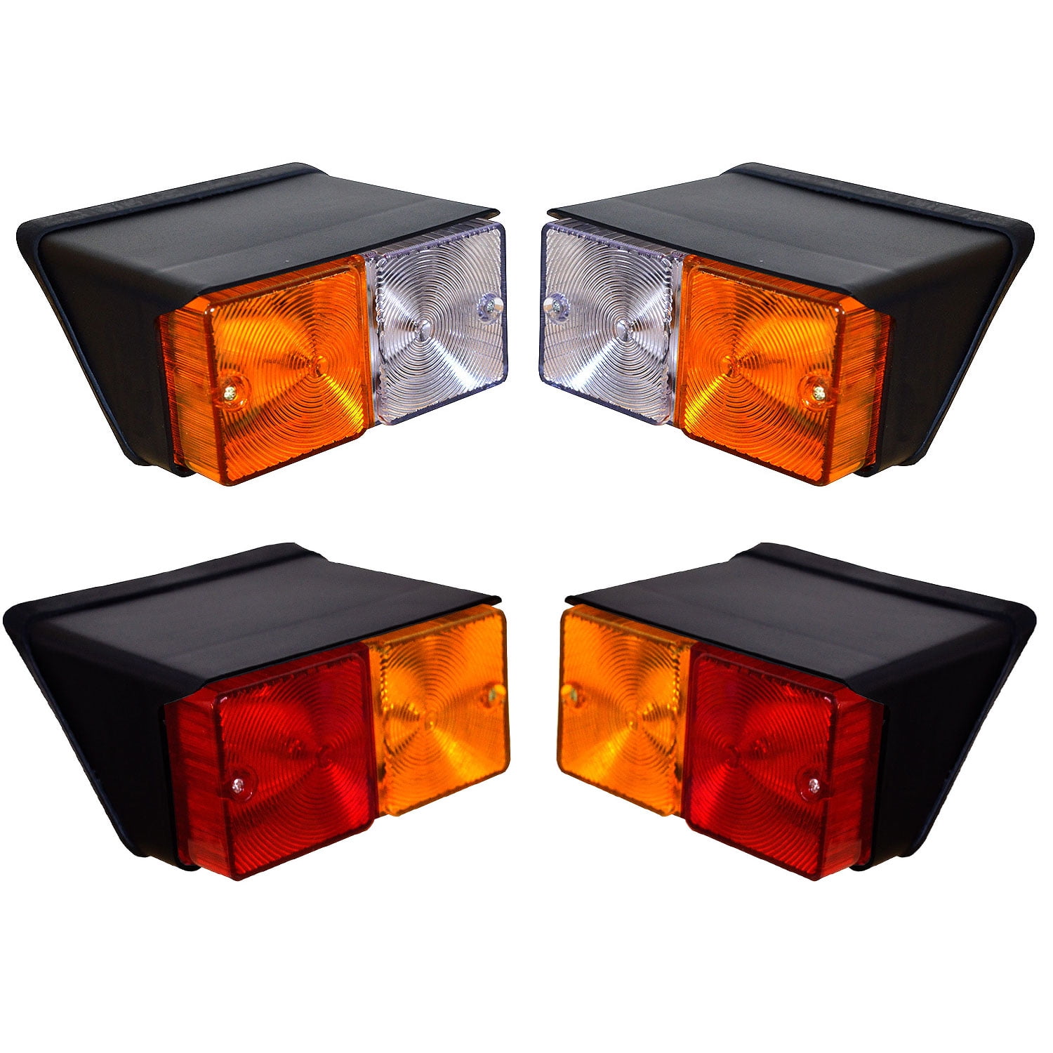 APSMOTIV 12v Front Side Indicator and Rear Tail Indicator Turn Signal ...