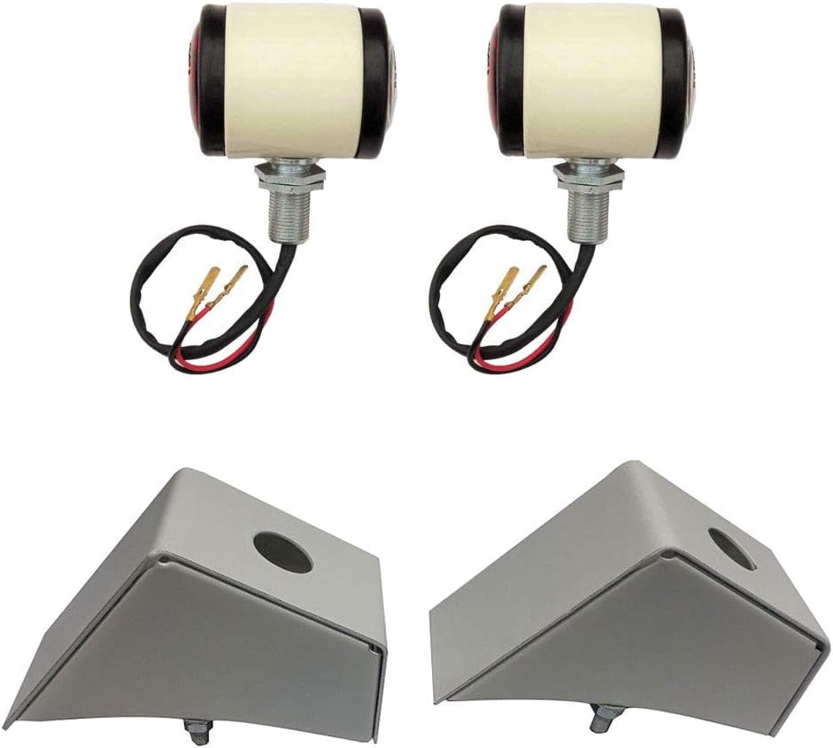 APSMOTIV 2x Side Indicator Lamp Flasher Light Corner Lamp Black Butler ...