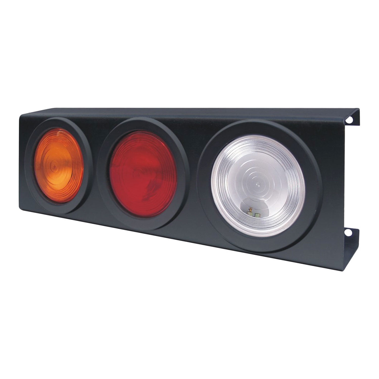 APSMOTIV 3 Face Rear Combination Light Assembly Tail Lights with Metal ...