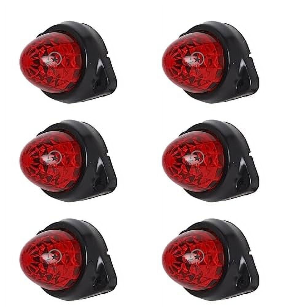 APSMOTIV 6 Pieces trailer LED marker lights, 12V Waterproof Trailer ...