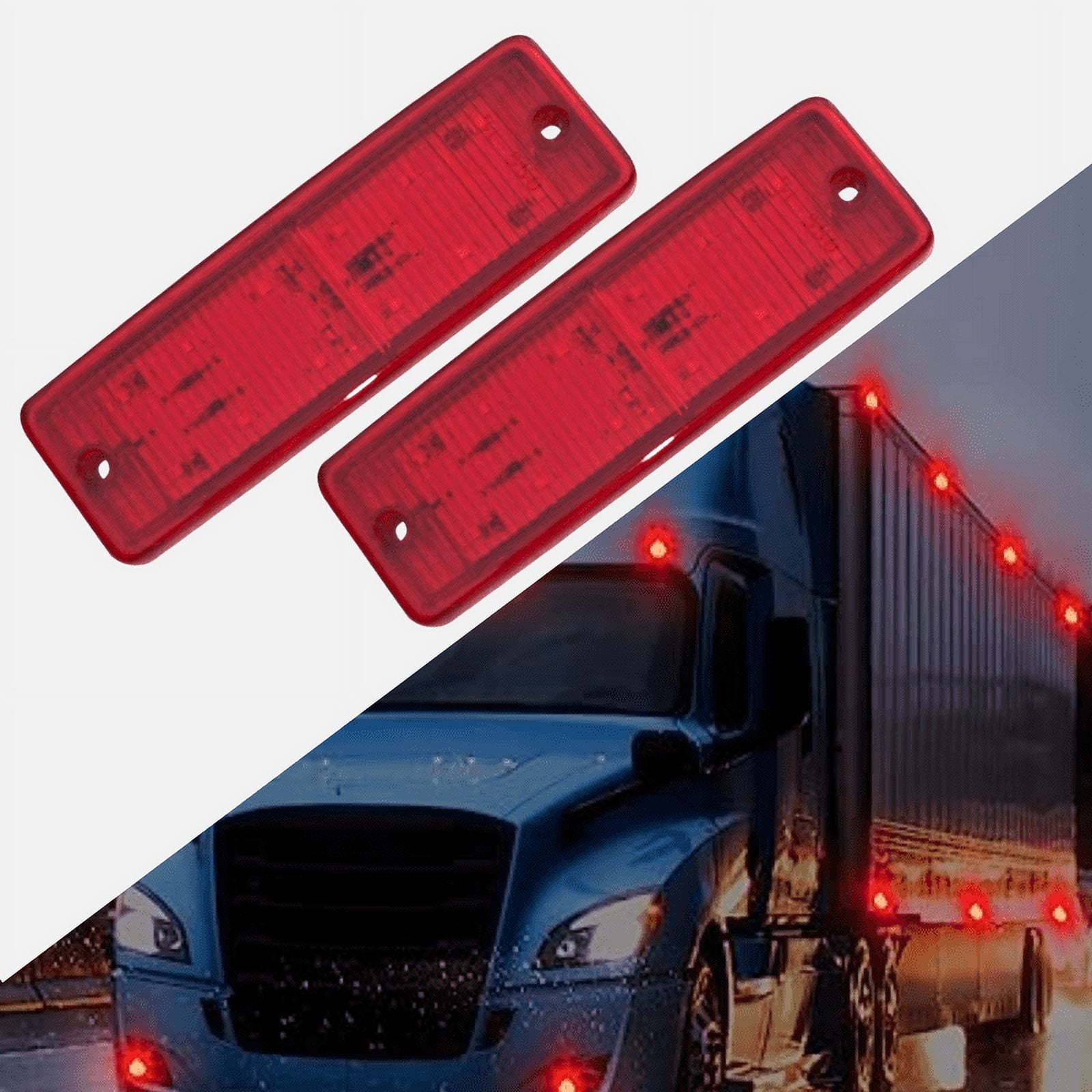 APSMOTIV Led Side Marker Light 24V Trailer Rv Marker Led Light ...