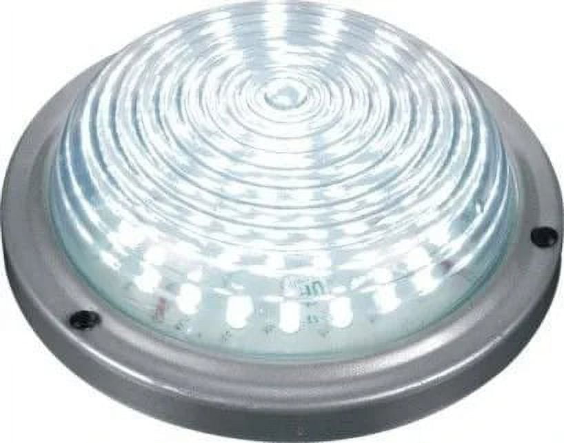 APSMOTIV Lite Green 12v LED Round Shape Roof Ceiling Light with Flat ...