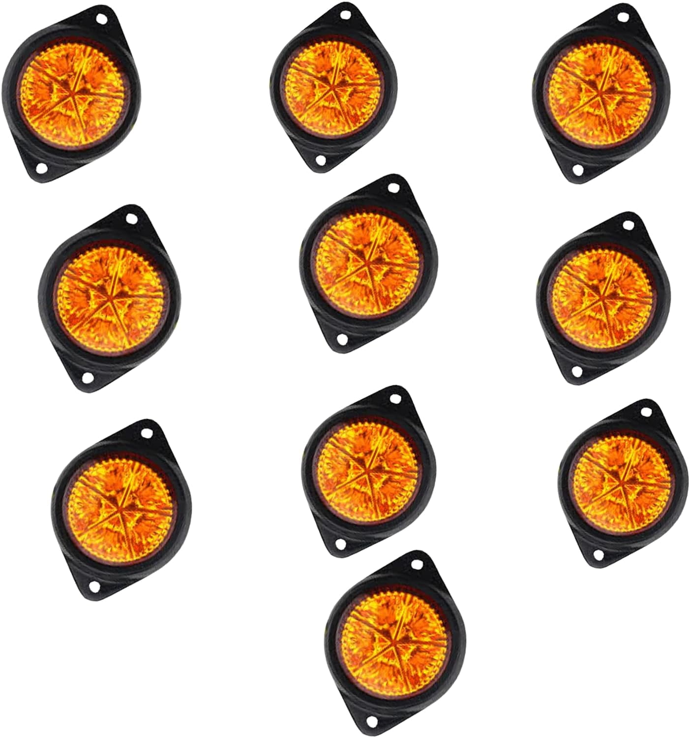 APSMOTIV Pack 10 Led marker lights trailer, 24V Waterproof Trailer ...