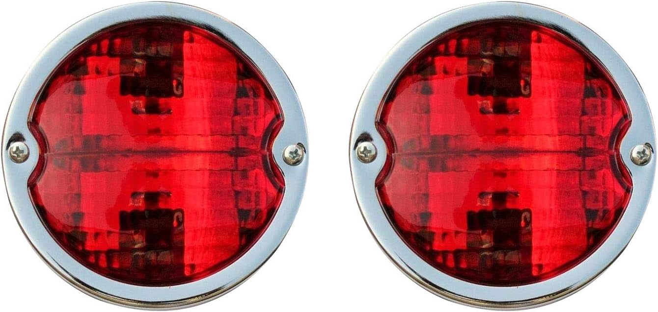 APSMOTIV Rear Lights Tail Lights Assemblies 2 Pieces Set 12v Bulbs ...