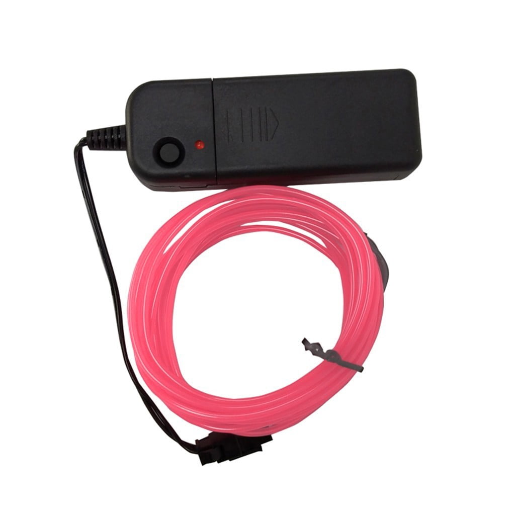 APSNB 1M Battery Operated Luminescent Neon LED Lights Glow EL Wire ...