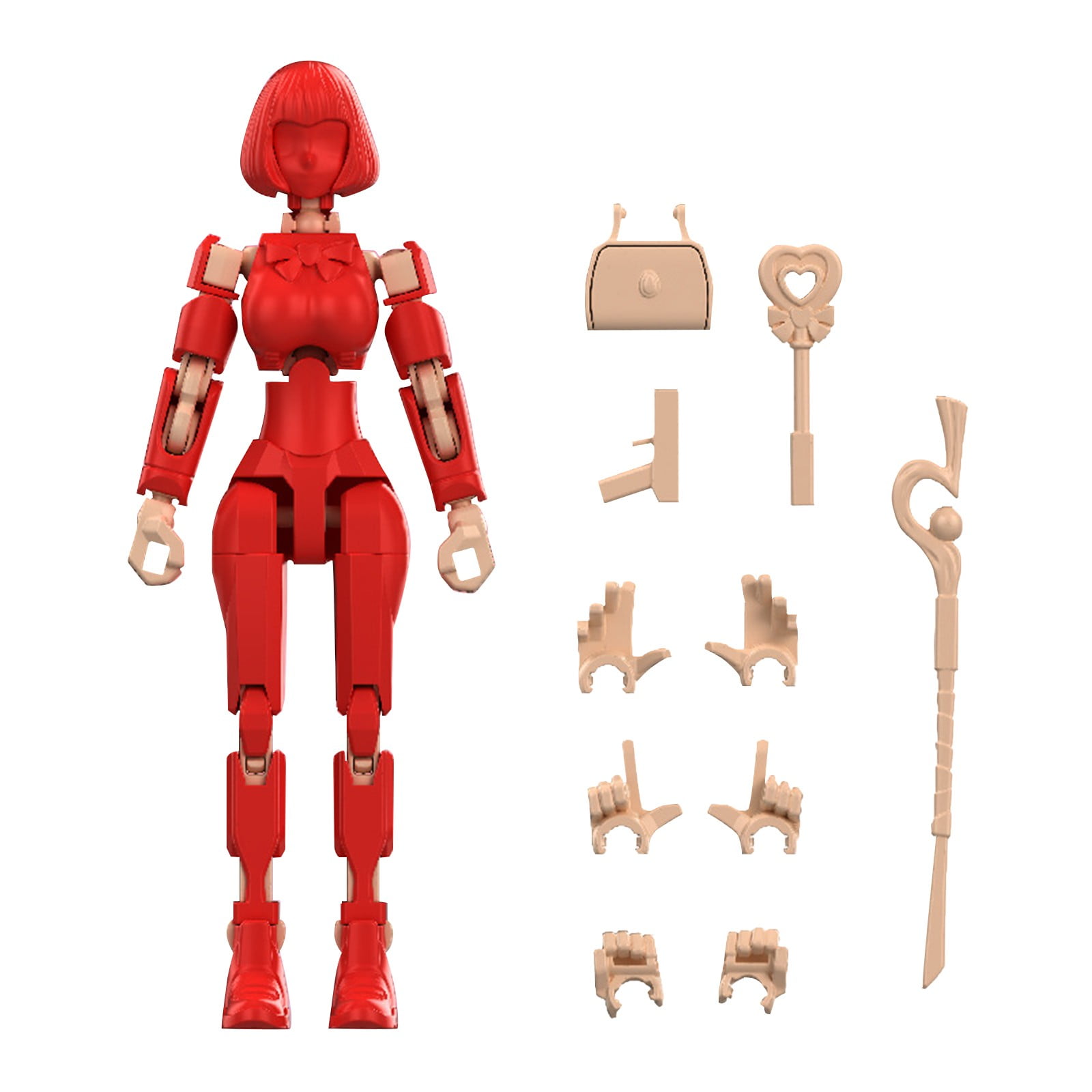 APSNB Assembleable Toy With Fully Movable Joints, Action Figure Toy ...
