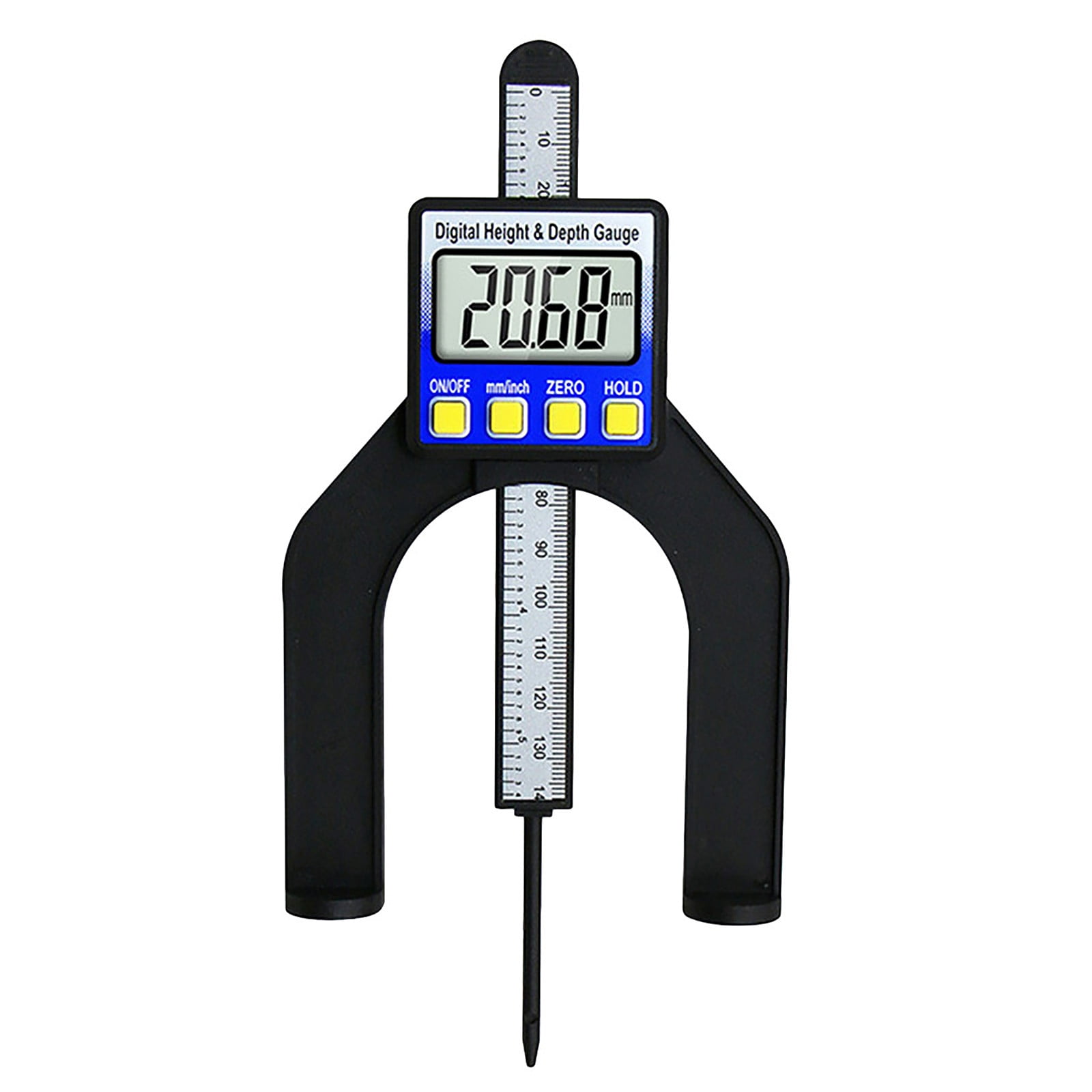 APSNB Digital Depth Gauge Woodworking Table Saw Height Gauge 0-80mm ...