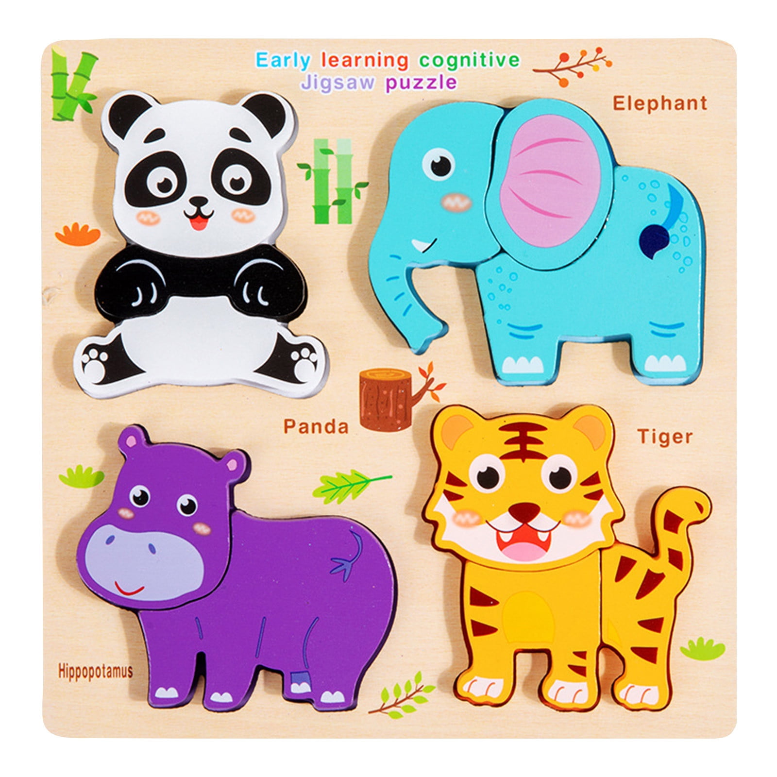 APSNB Educational Wooden Transportation Puzzle for Toddlers Early ...