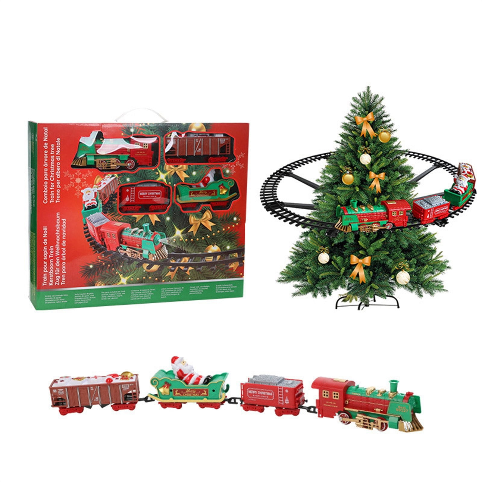 APSNB Hanging Christmas Train Set Christmas Train Toy For Boys Girls ...