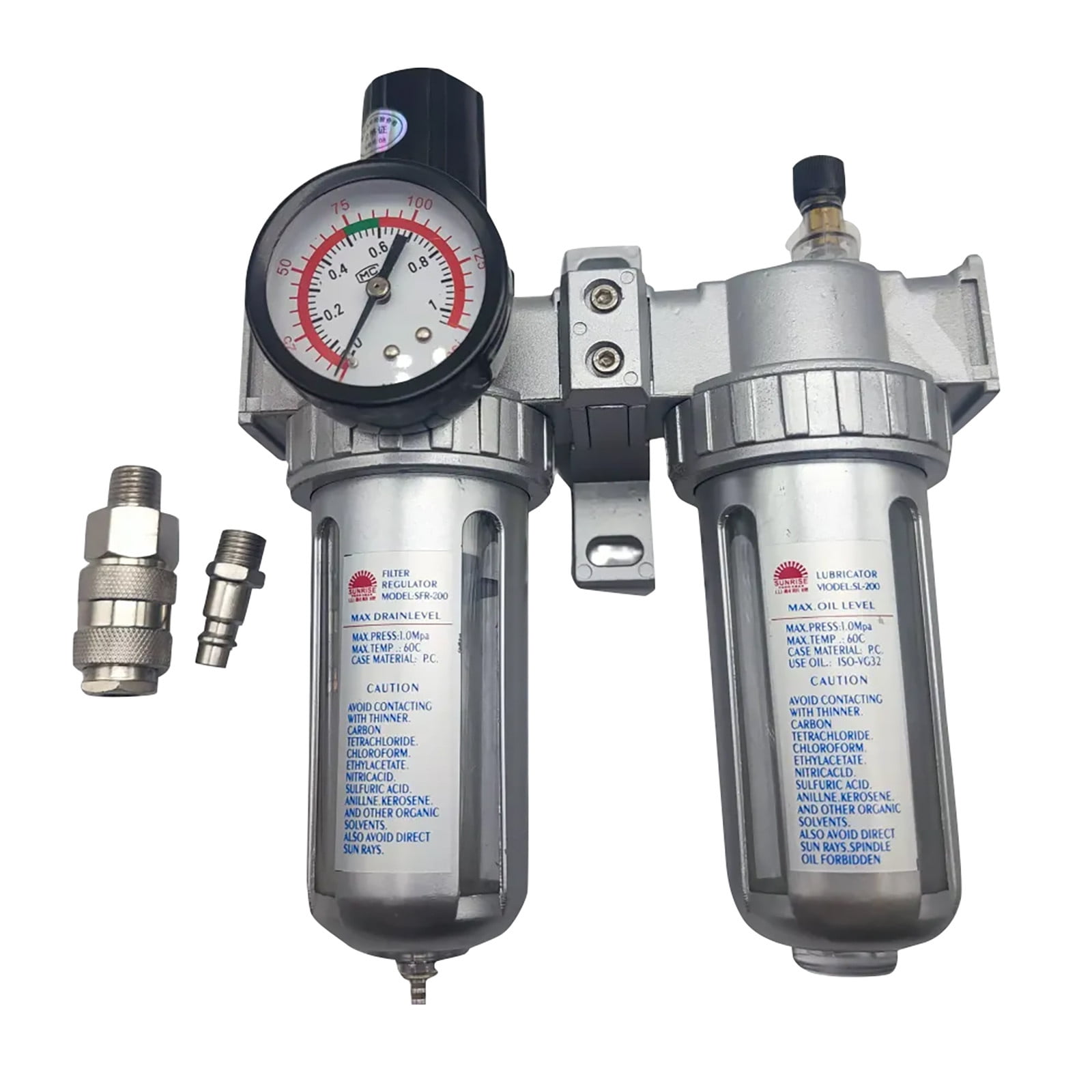 APSNB Humidity Filter With Regulator, Lubricator, Compressor Parts ...