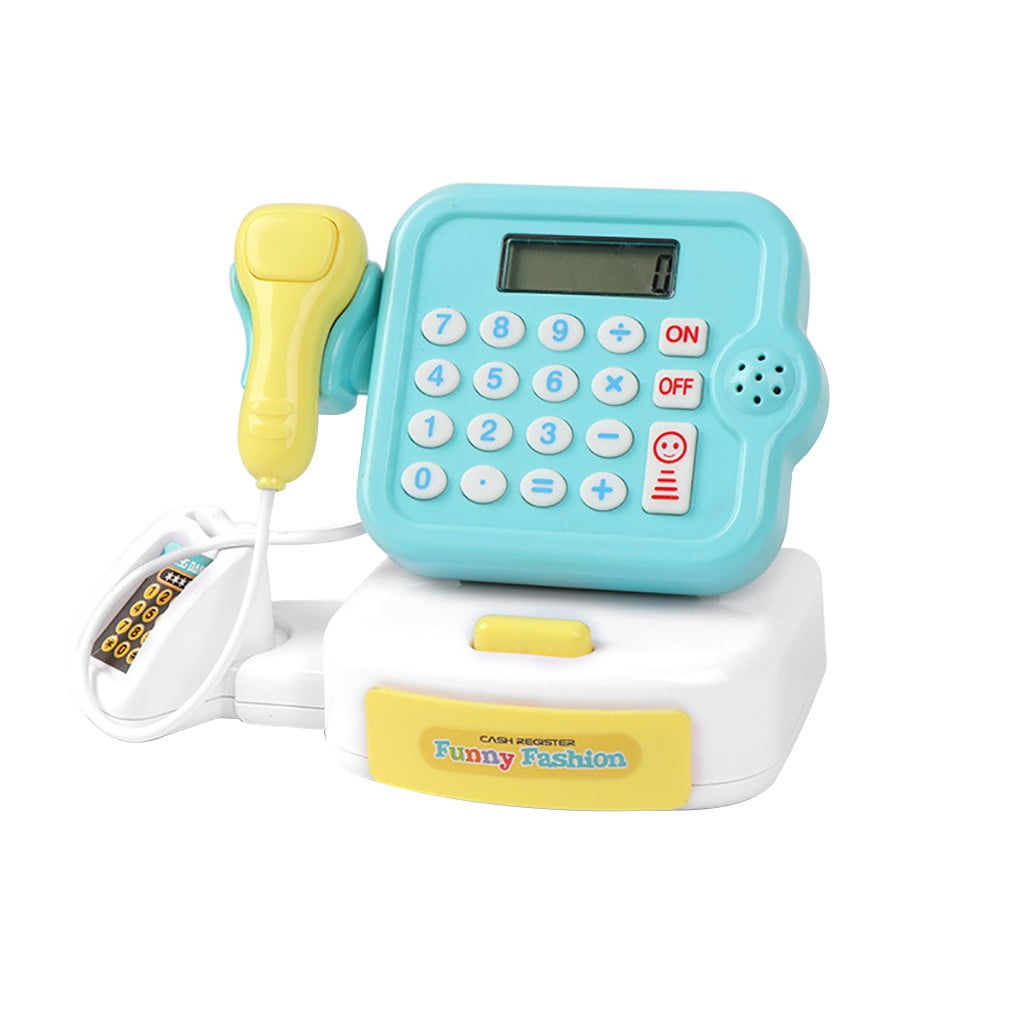 APSNB Kids Pretend Toys Simulation Cash Shopping Cashier Role Play Game ...