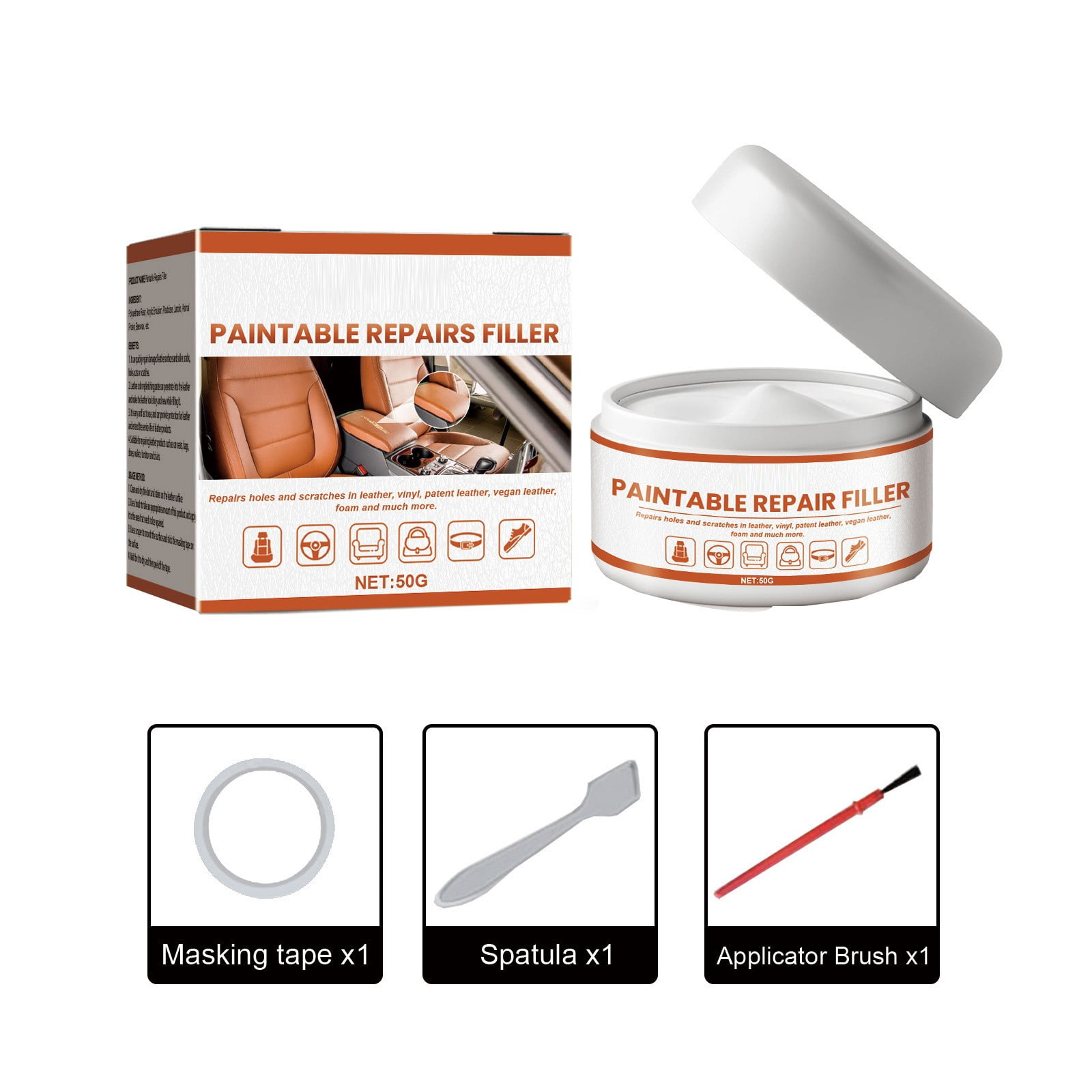 APSNB Leather Filling Paste Filler For Filling Or Repairing Holes ...