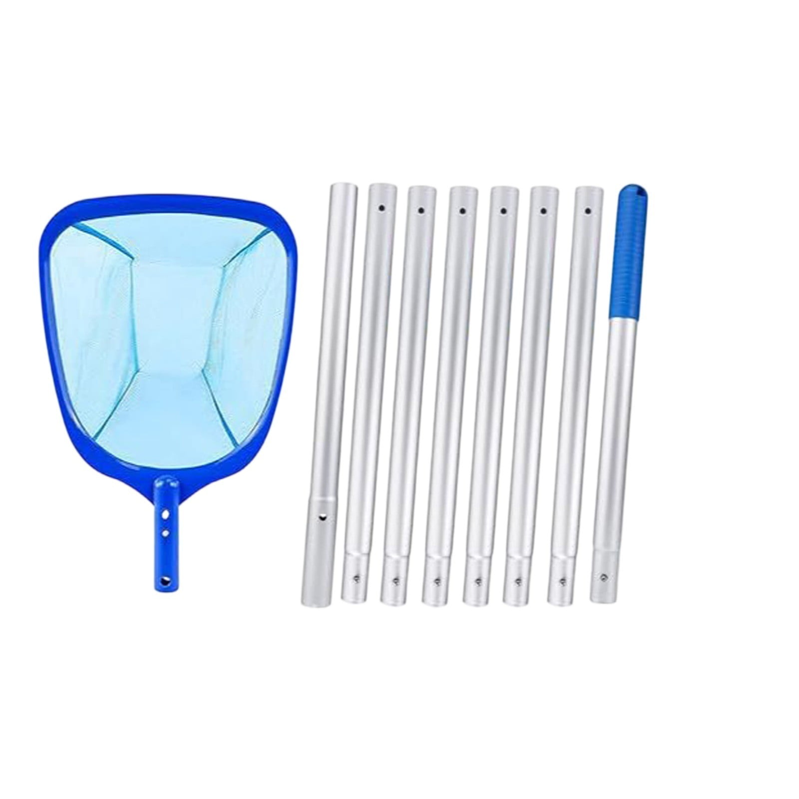 APSNB Pool Cleaners Telescopic Pool Poles Adjustable Leaf Collectors ...