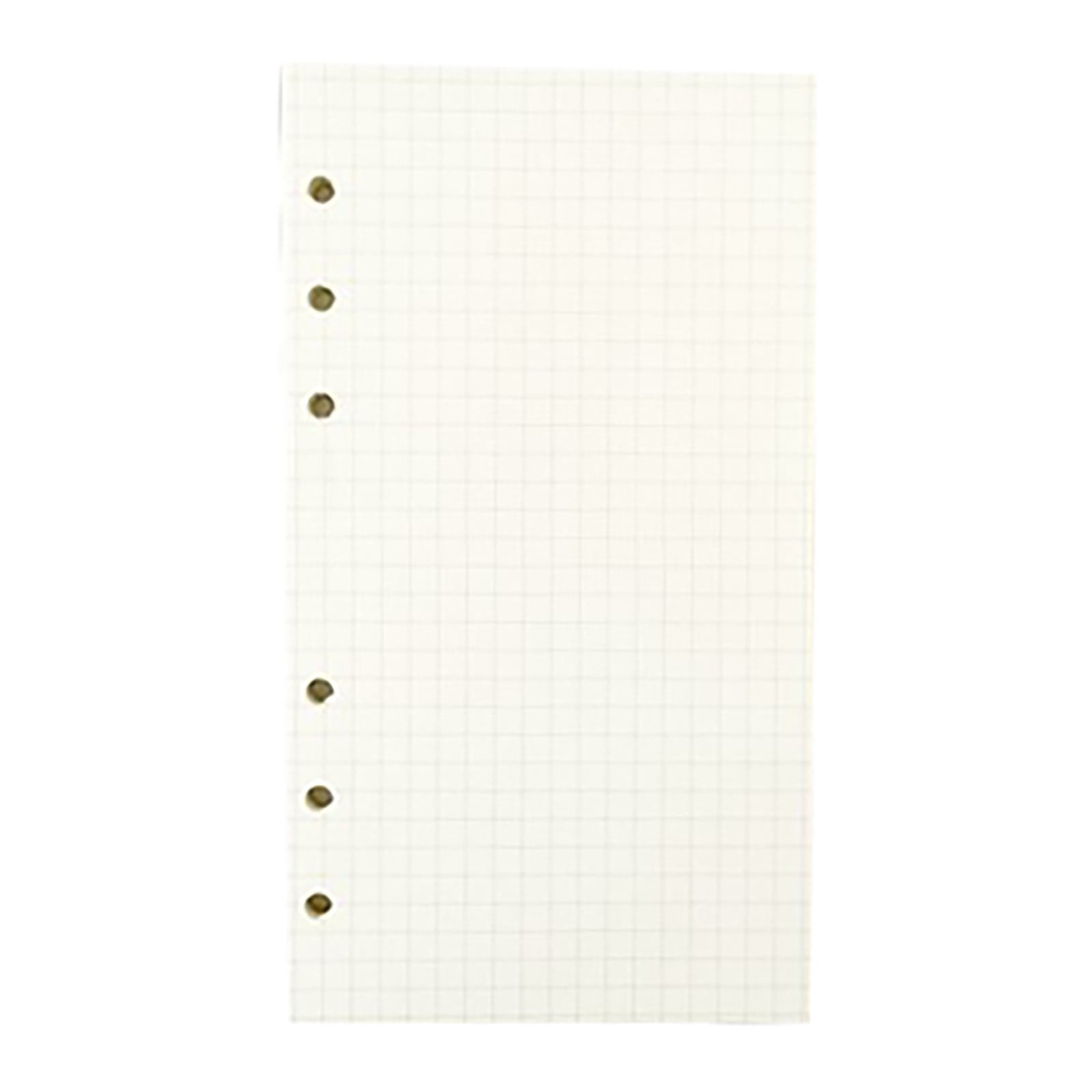 BRISEZZS 6 Ring College Ruled Writing Paper, A6 Planner Inserts Paper ...