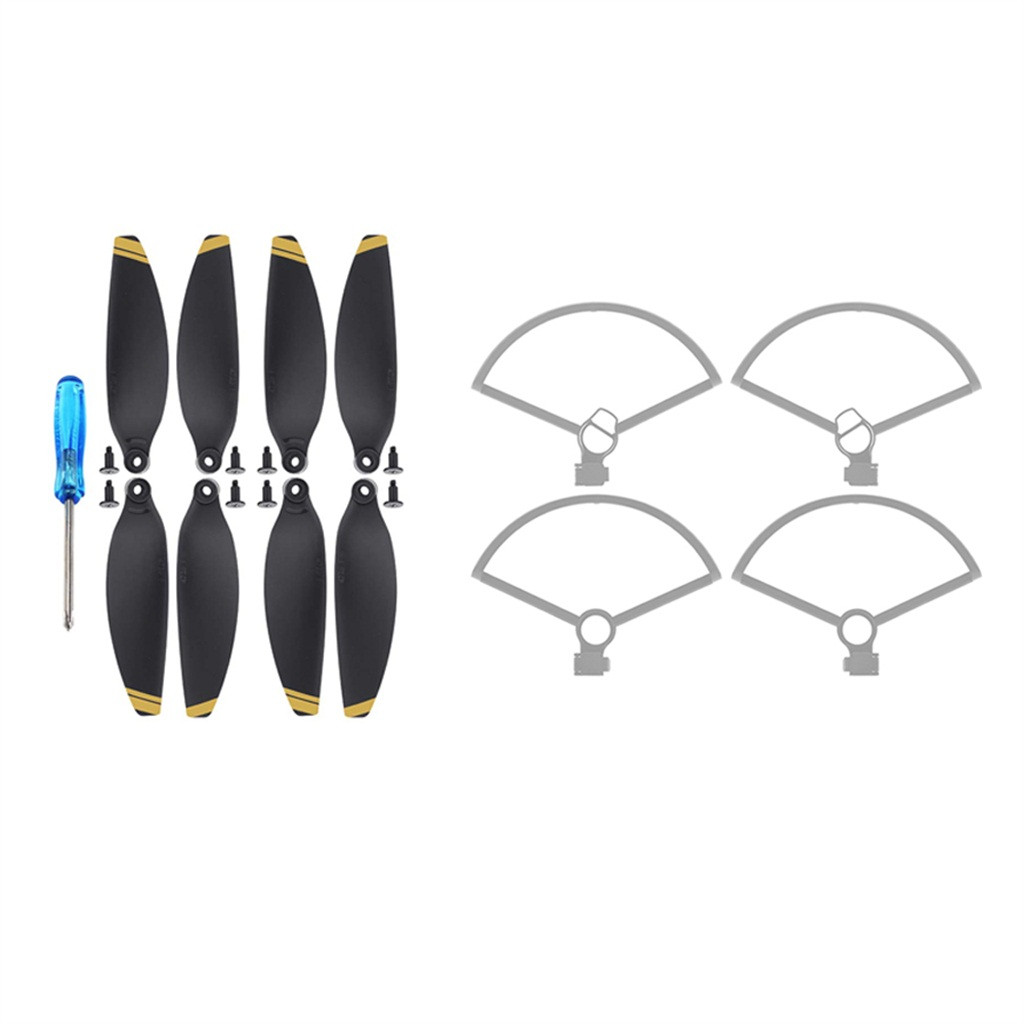 APSNB Quick-Release Prop Guard + Propellers Foldable Props For Mavic ...