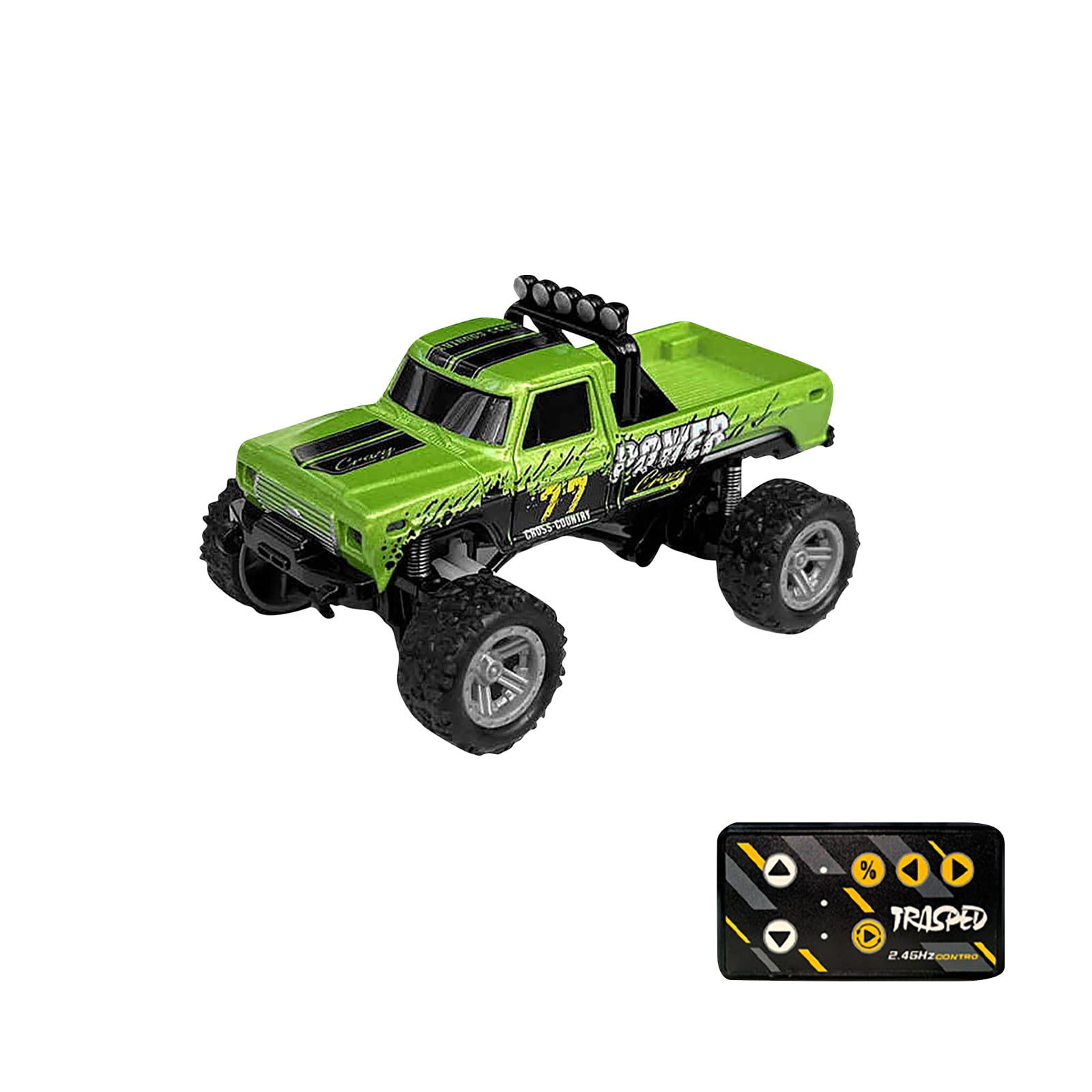 APSNB Remote Control Monster Truck Toy for Kids, 2.4GHz Off-Road RC ...