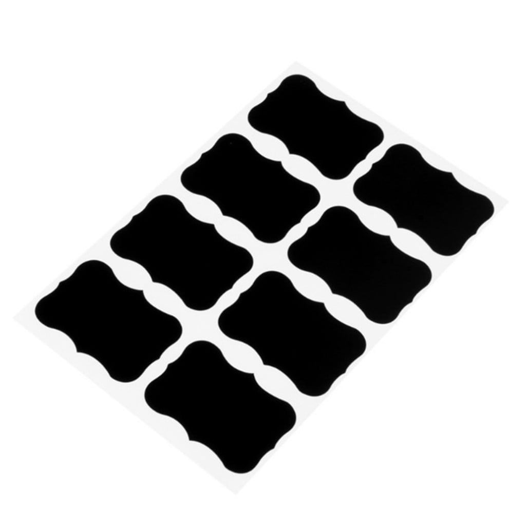 APSNB Removable Chalkboard Label Sticker Blackboard Decal Craft Kitchen ...