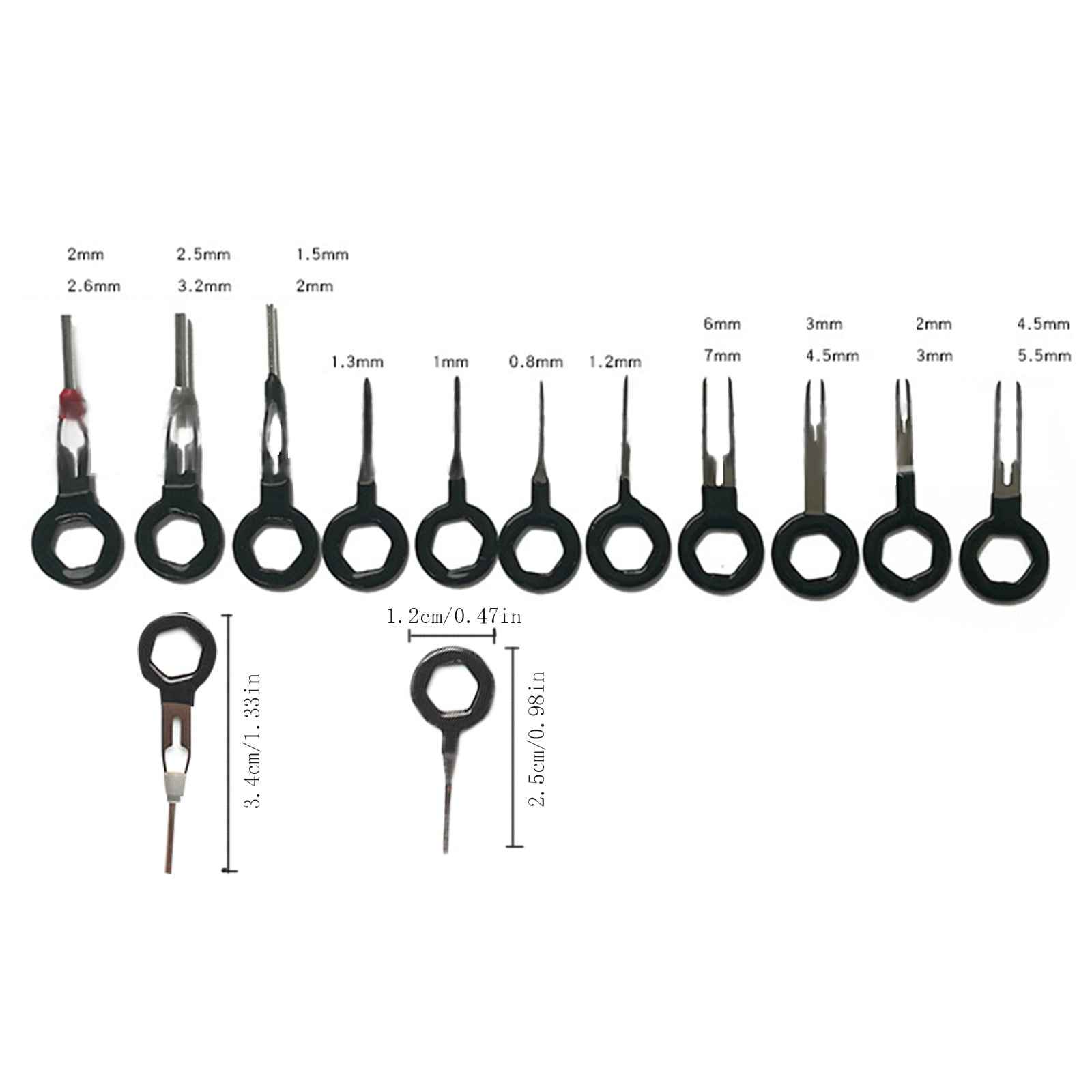 APSNB Stainless Steel Needle Remover 11-Piece Set Of Auto Tool Needle ...