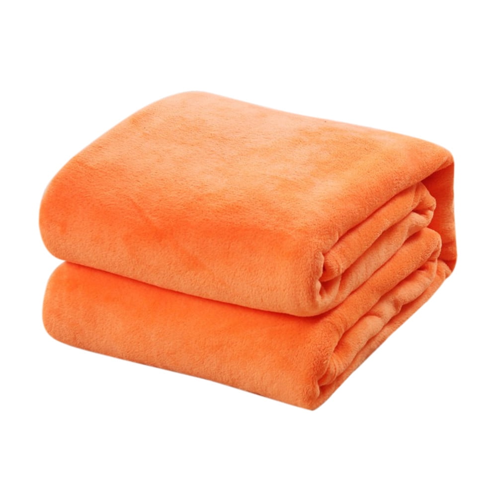 APSNB Super Soft Warm Solid Warm Micro Plush Fleece Blanket Throw Rug ...