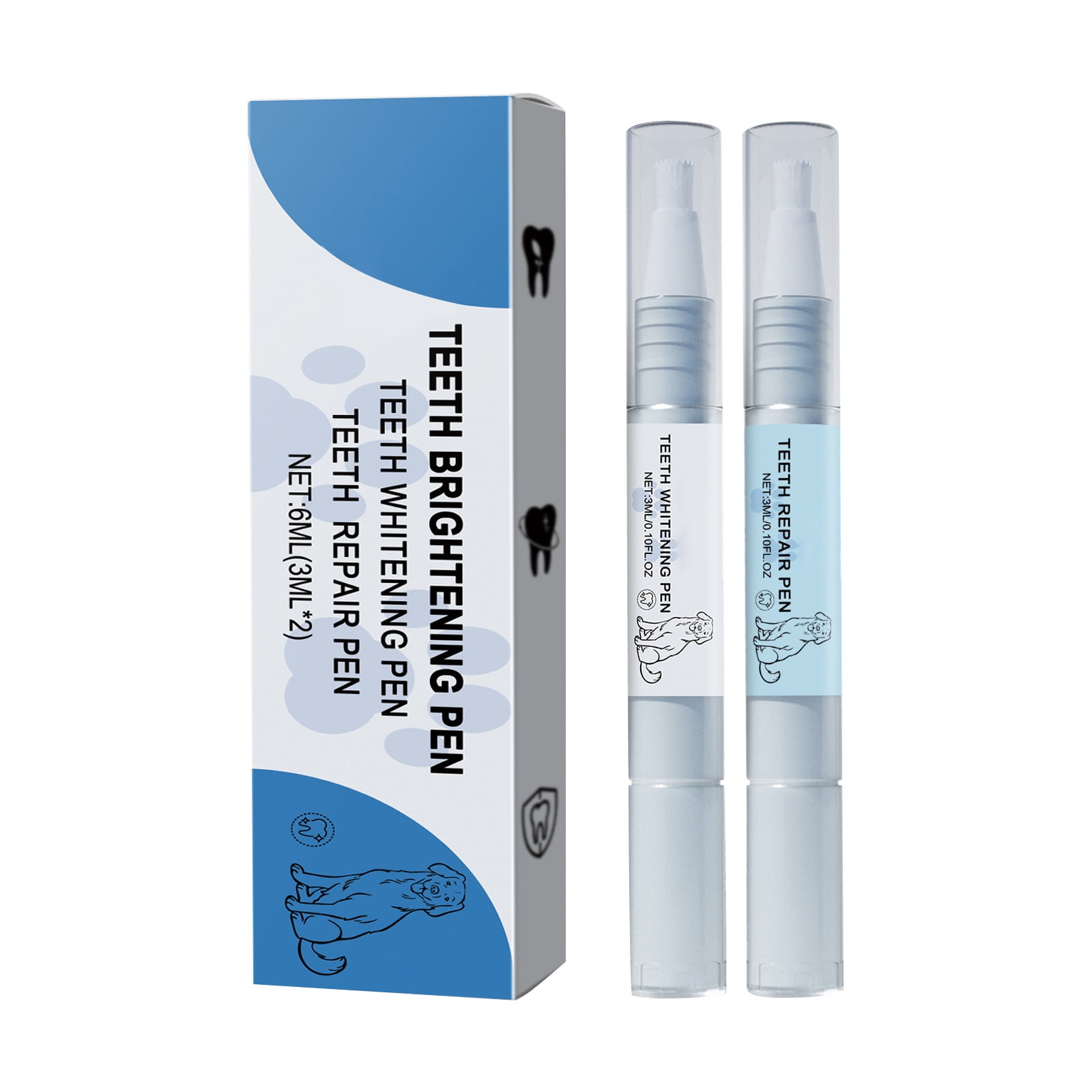 APSNB Teeth Whitening Pen Effective Stain Removal, Easy to Use, Travel ...