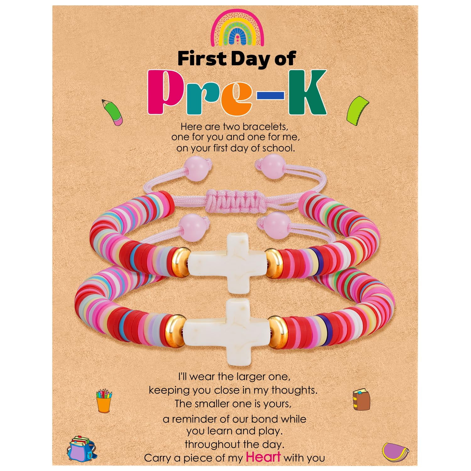 APSVO First Day of School Bracelet Mommy and Me Back to School ...