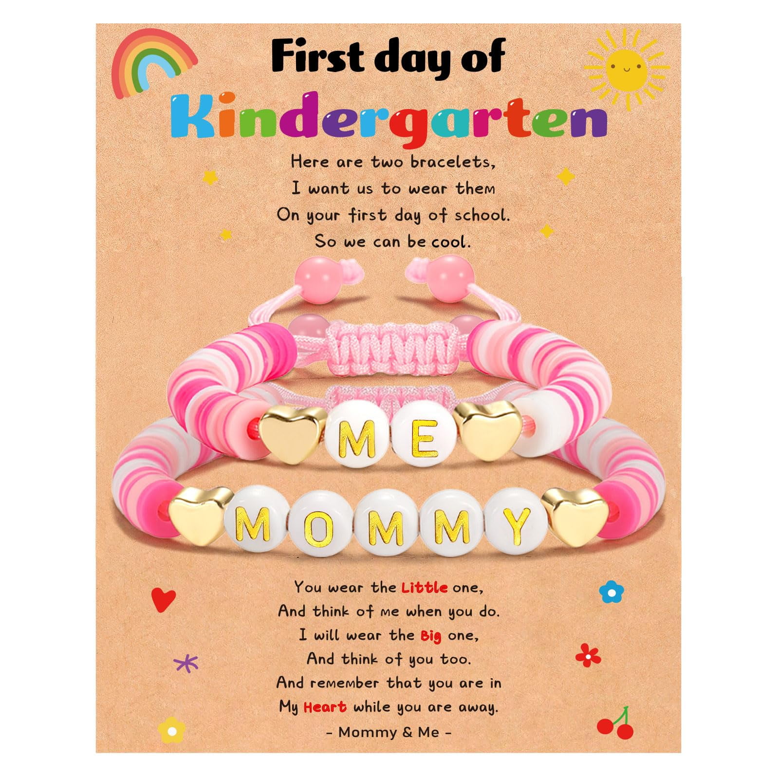 APSVO First Day of School Bracelet Mommy and Me Back to School ...