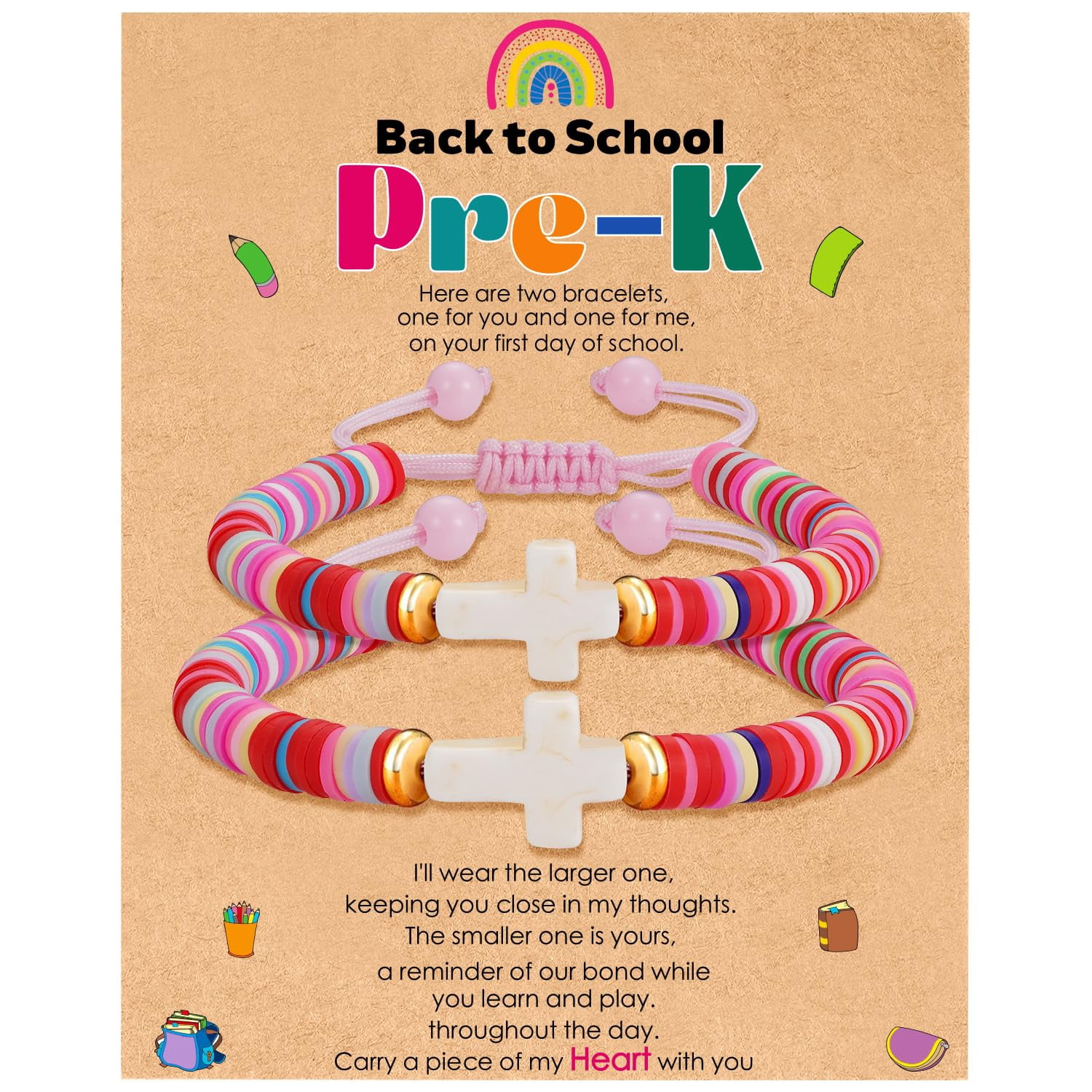 APSVO First Day of School Bracelet Mommy and Me Back to School ...