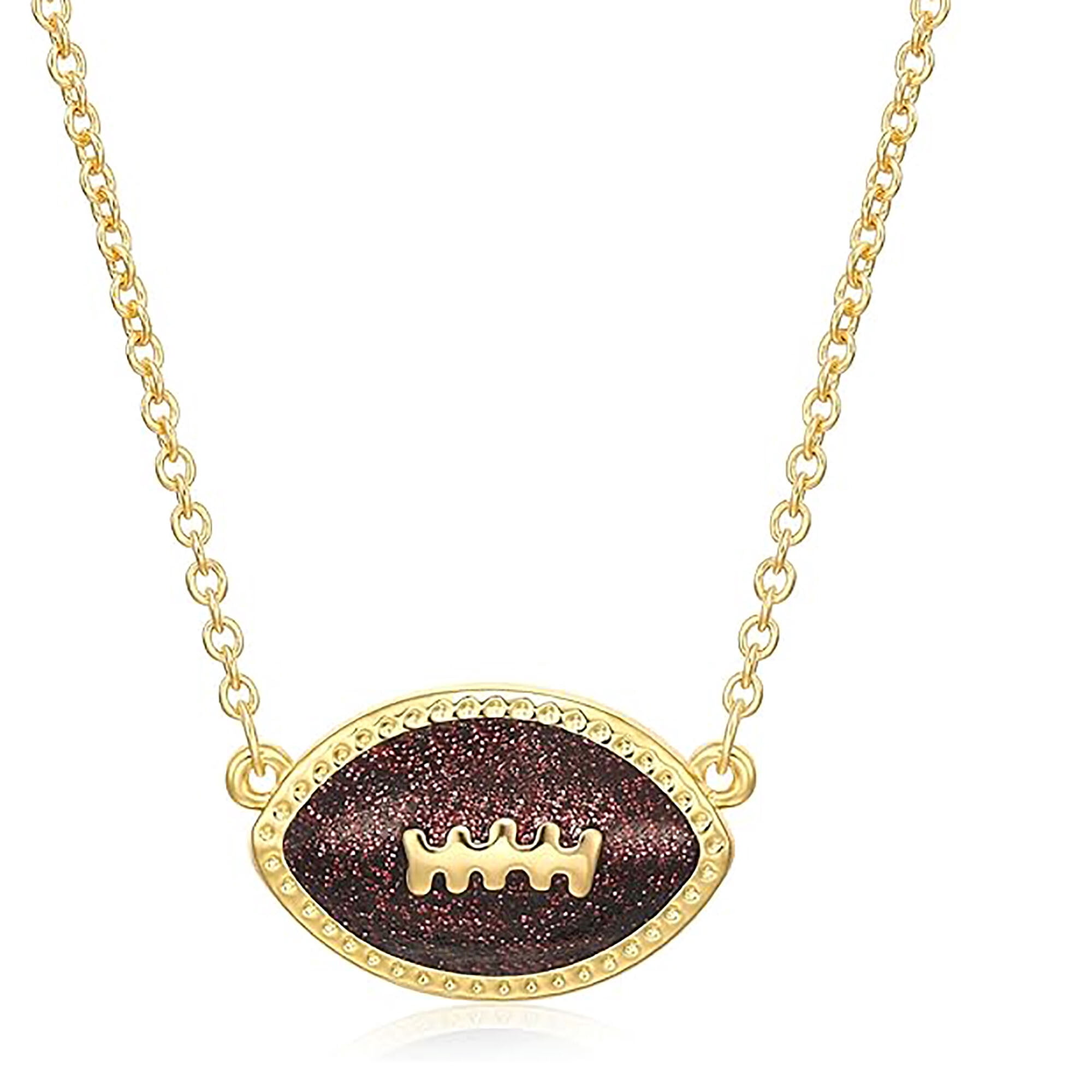 APSVO Gold Plated Sports Pendant Necklaces for Women Girls Mom ...