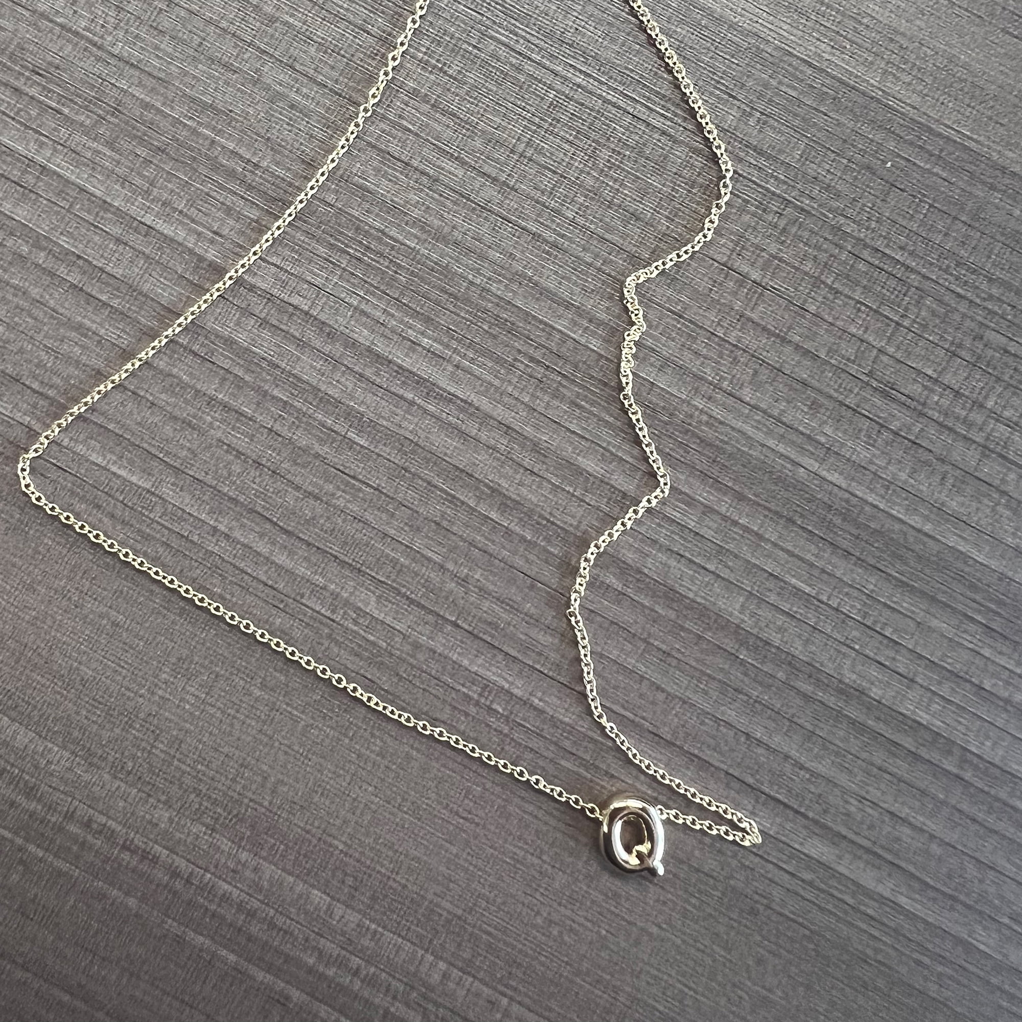 APSVO S925 Sterling Silver Plated Initial Necklace for Women Letter E ...