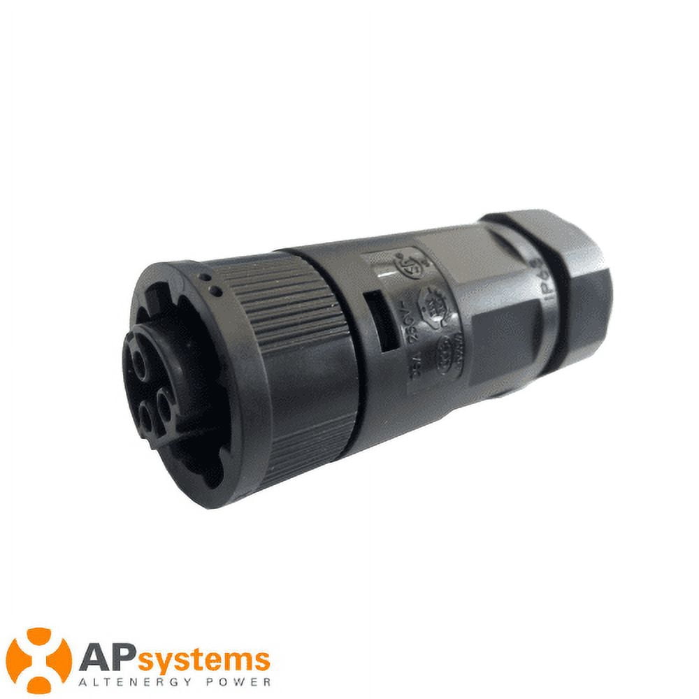APSYSTEMS 2300532032 AC CABLE CONNECTOR (FEMALE) - Walmart.com