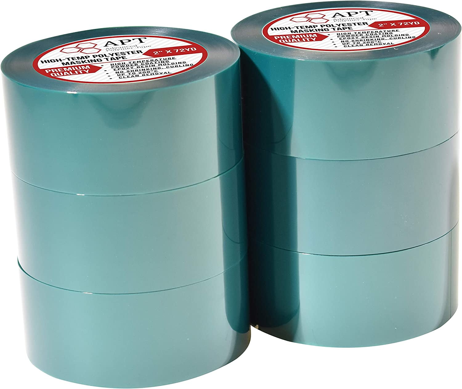 APT,2 Mil Polyester Tape with Silicone Adhesive, PET Tape, high ...