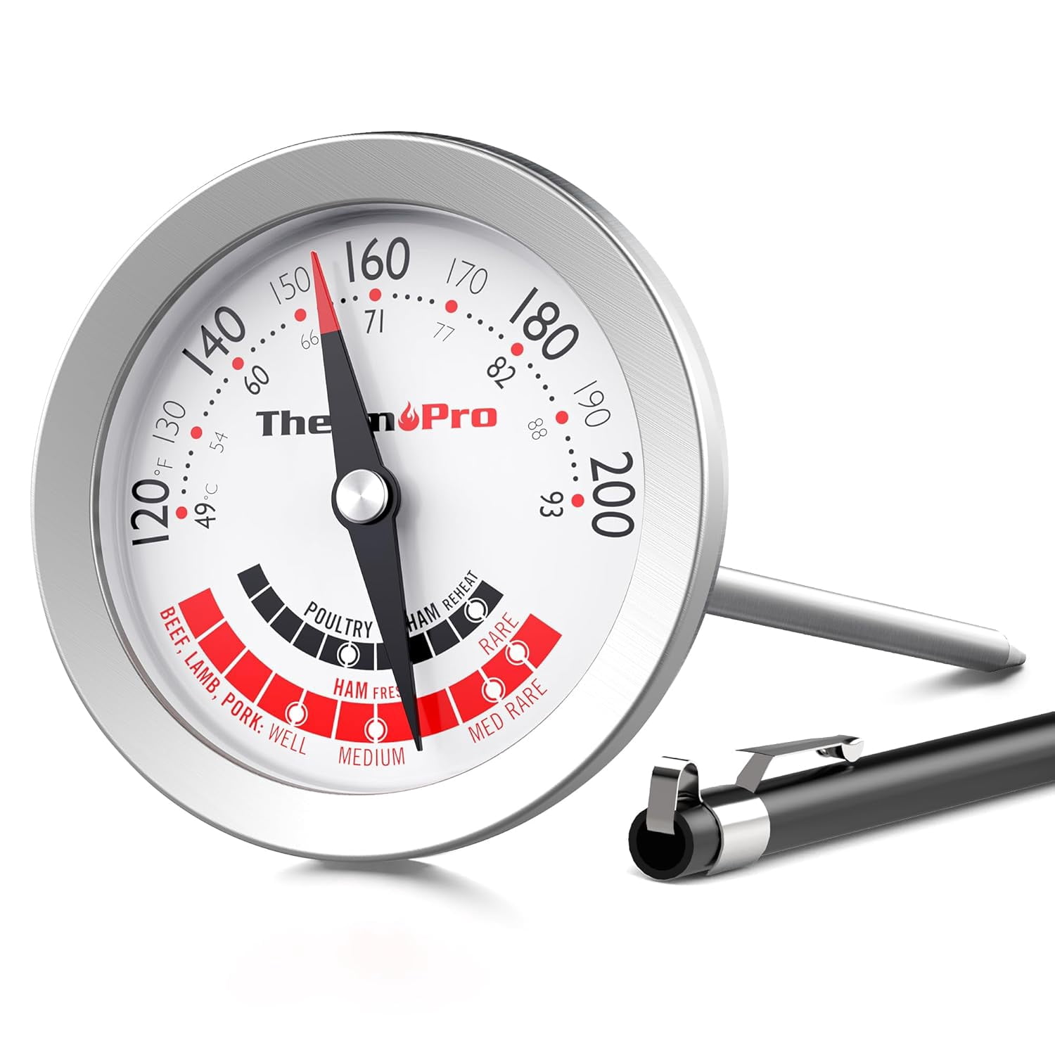 APT200 Meat Thermometer for Cooking with Extra-Large 2-Inch Dial ...
