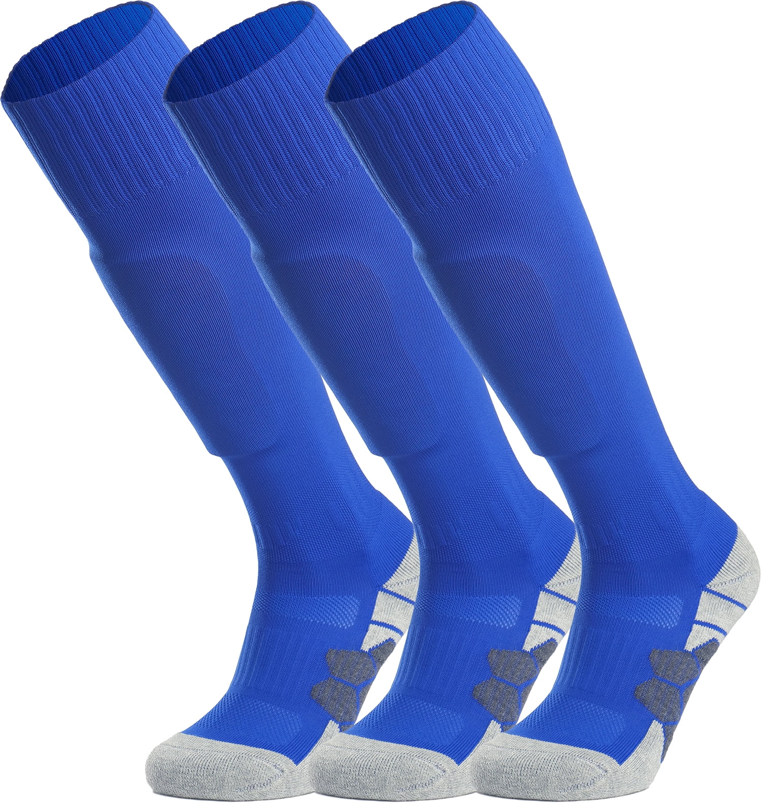 APTESOL Knee High Soccer Socks Team Sport Cushion Socks for Boys Girls ...